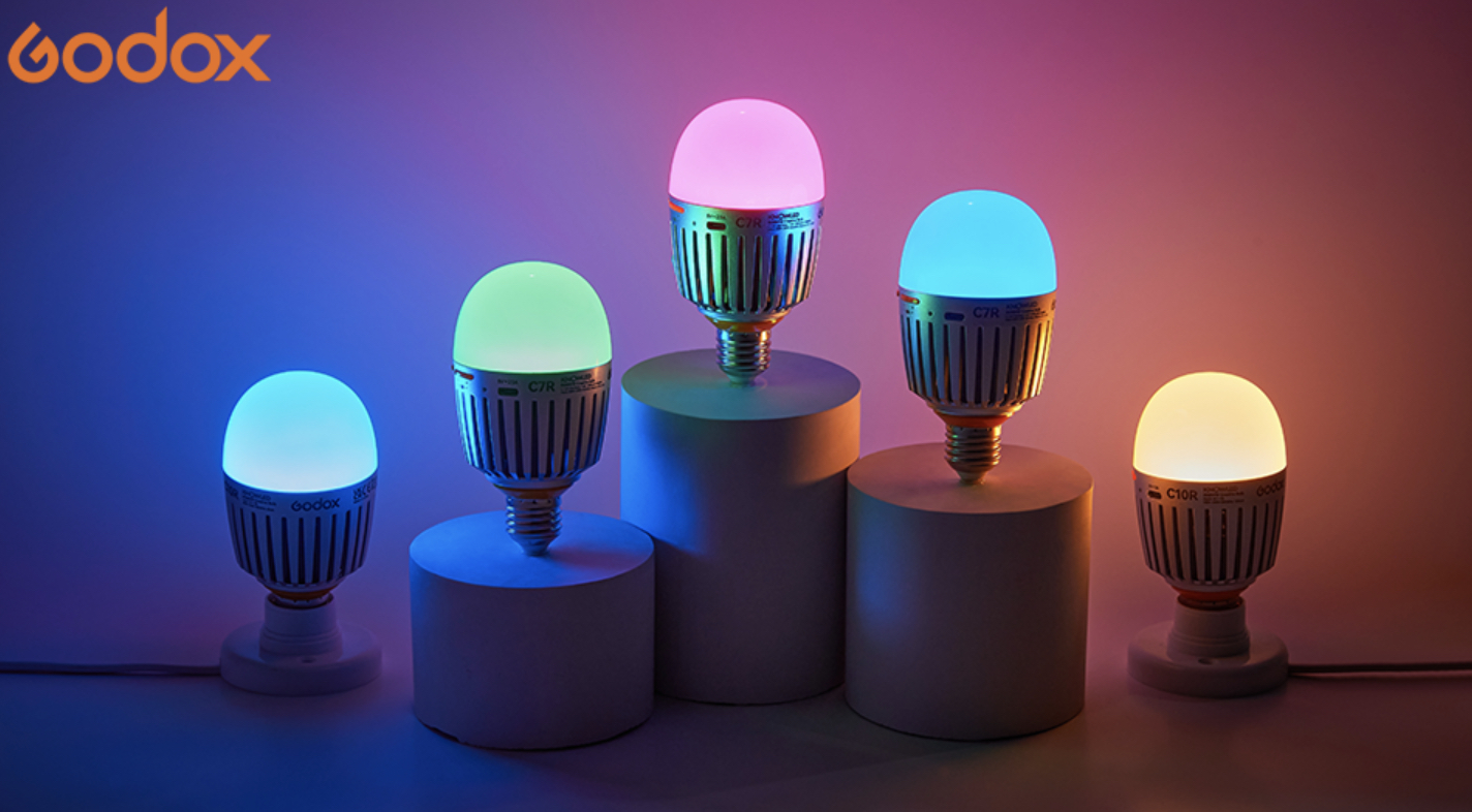 Godox C7R & C10R Creative Bulb Lights - Newsshooter