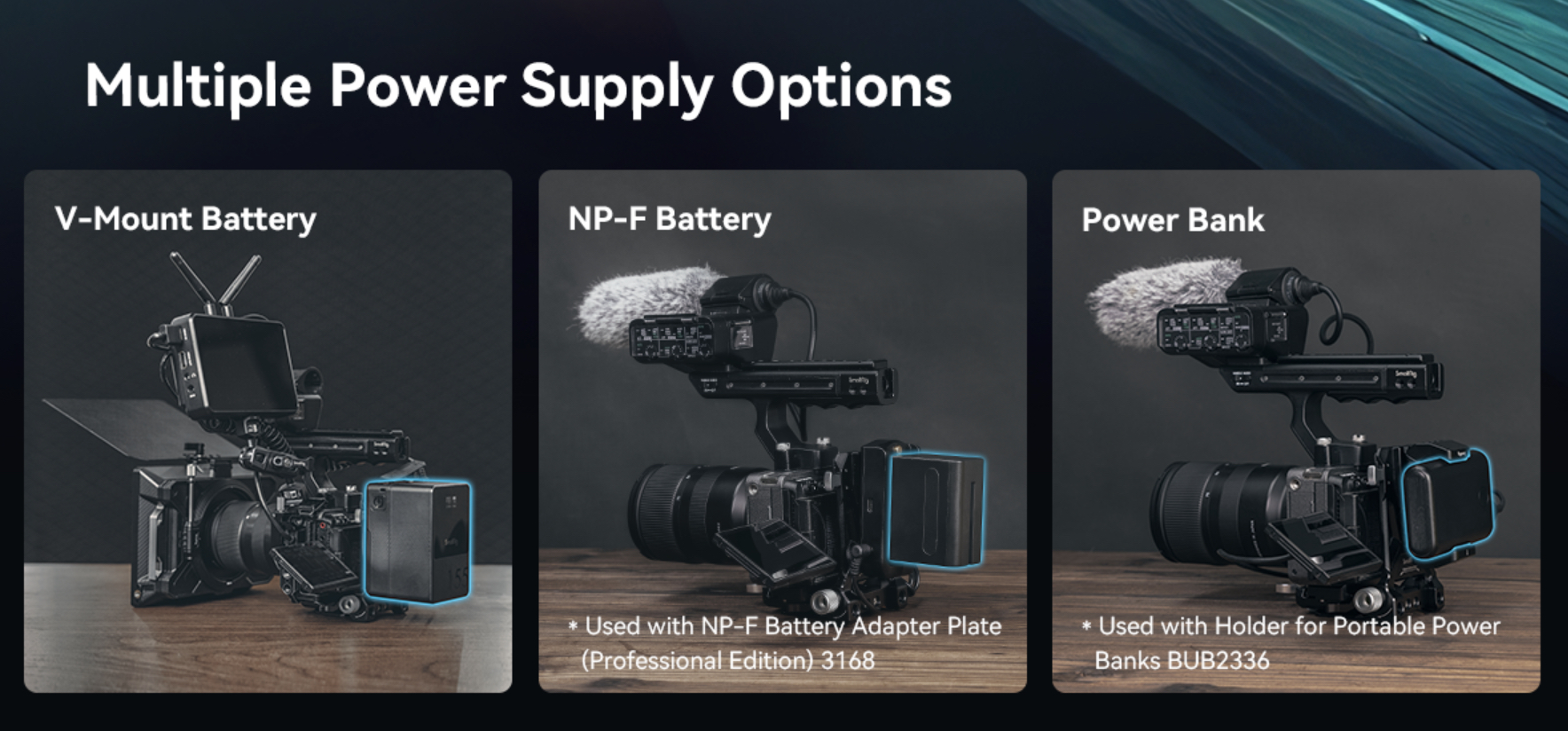 SmallRig Compact V-Mount Battery Mounting System - Newsshooter