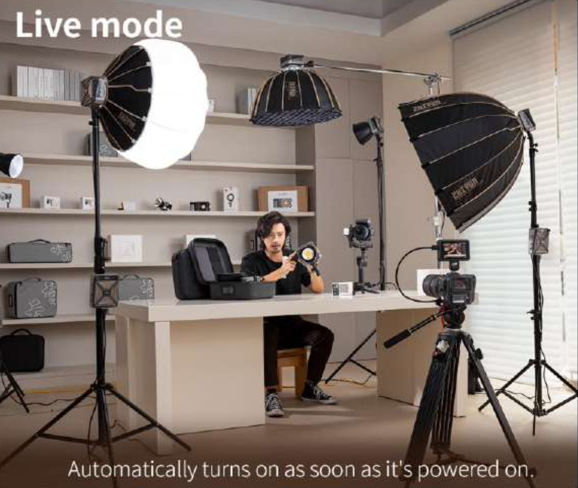 ZHIYUN MOLUS G200 200W LED Light - Newsshooter