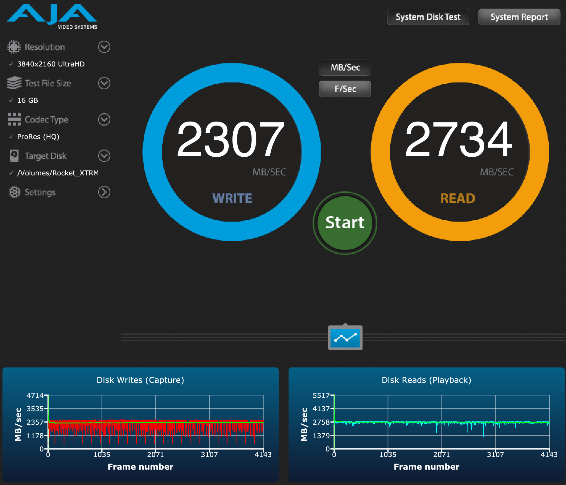 Rocket nano XTRM TB3 to MBP half full test 1 - Newsshooter
