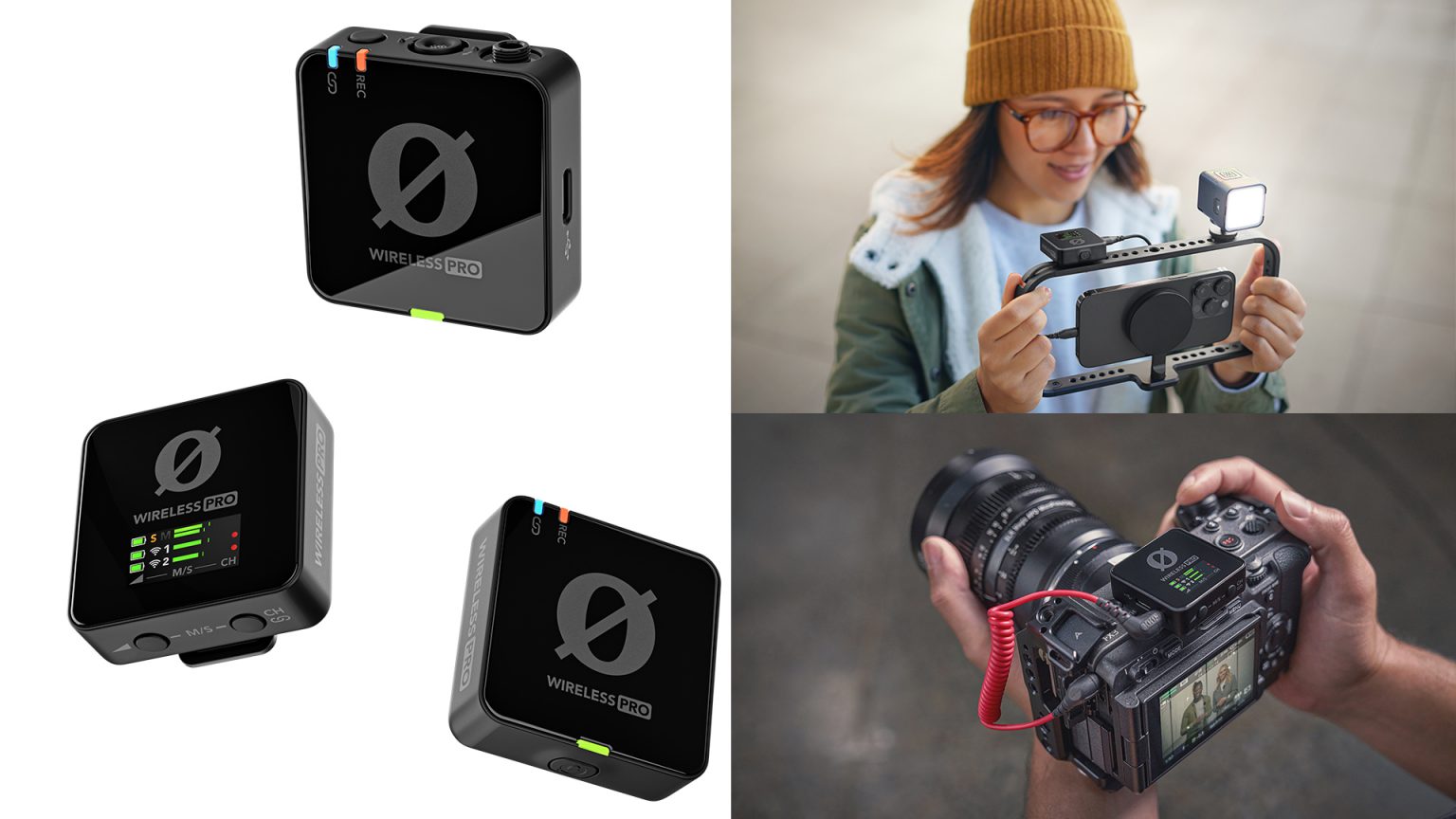 RØDE Wireless Pro System With 32-bit float recording and timecode ...