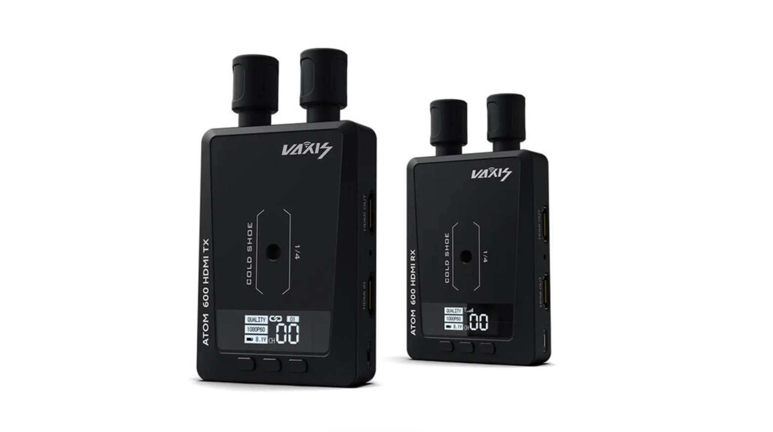 Vaxis ATOM 600 HDMI Wireless Video Transmitter/Receiver Kit - Newsshooter