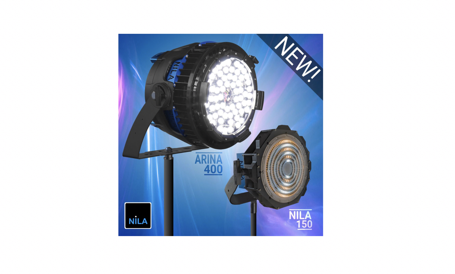 Nila Arina 400 & Nila 150 light kits - Newsshooter