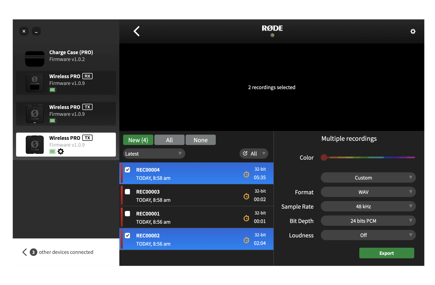 RØDE Wireless Pro System With 32-bit float recording and timecode ...