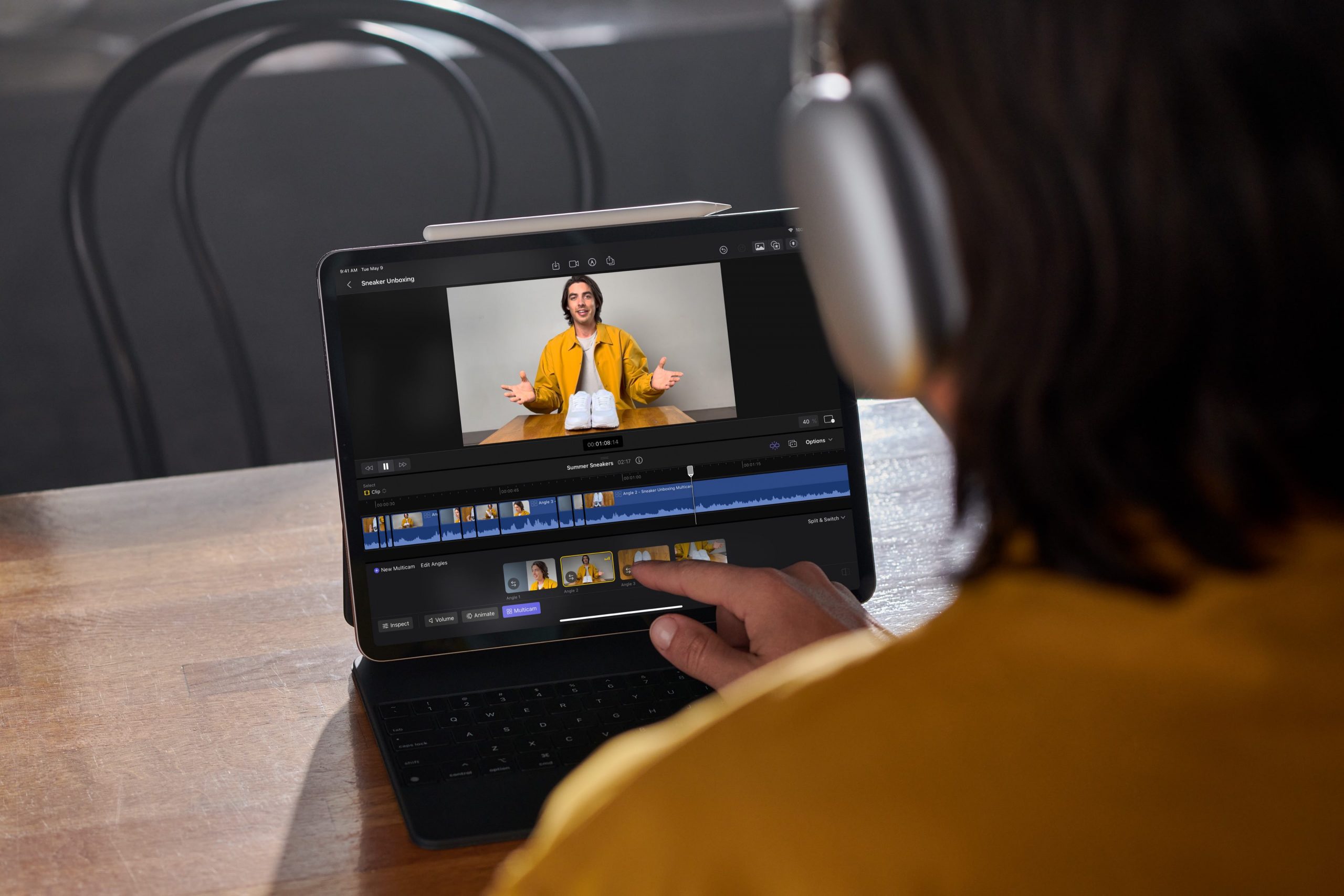 Apple iPad Final Cut Pro lifestyle multicam - Newsshooter