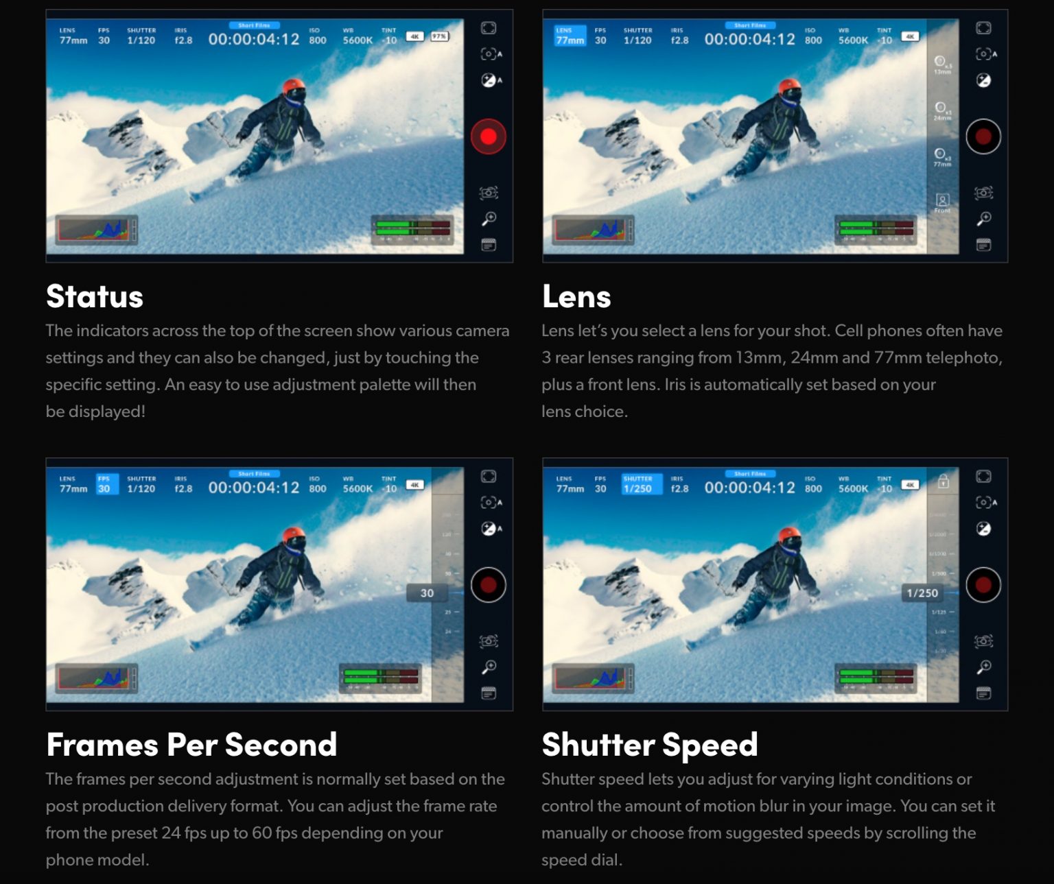 Blackmagic Camera App - Newsshooter