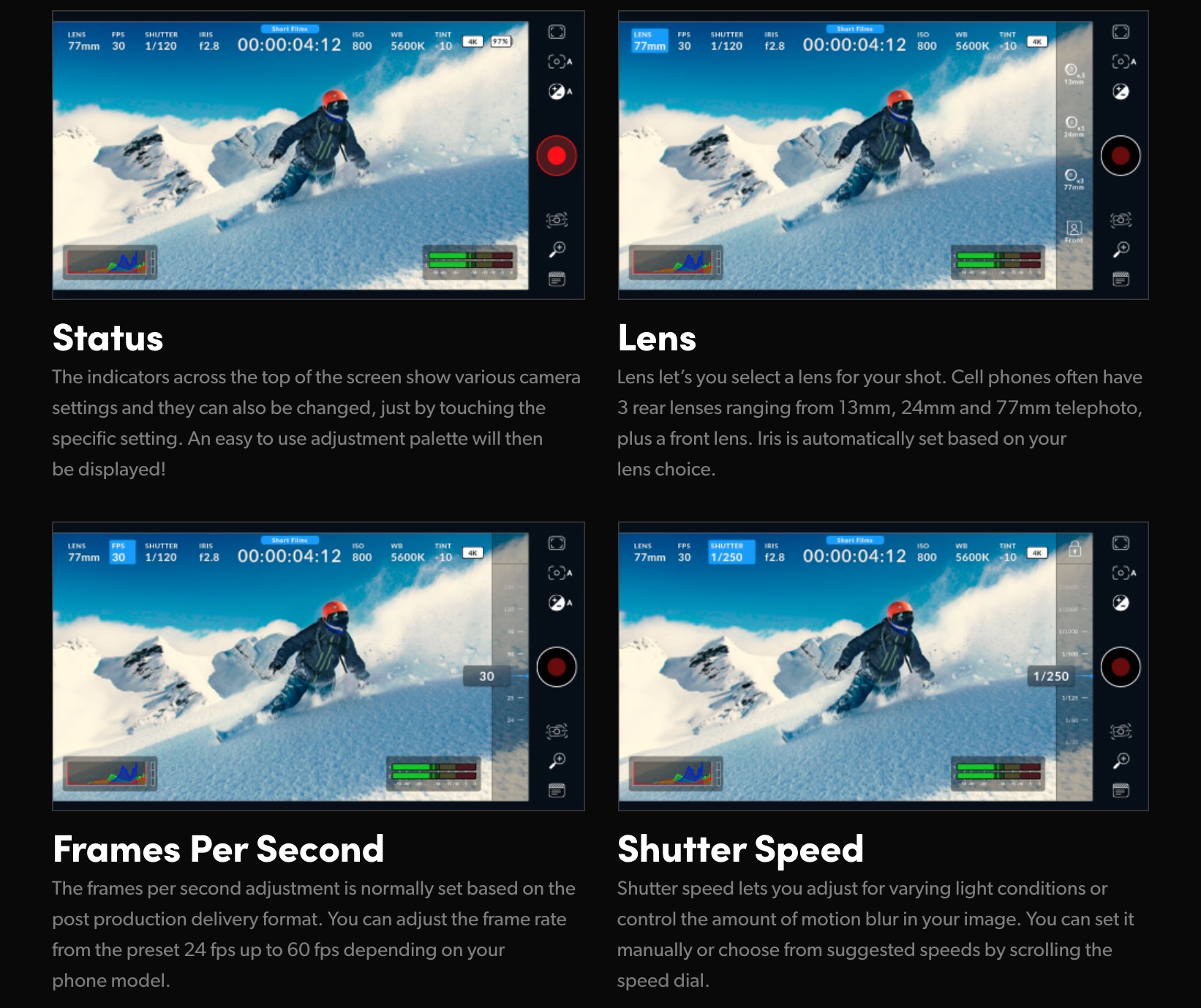 Blackmagic Camera App - Newsshooter