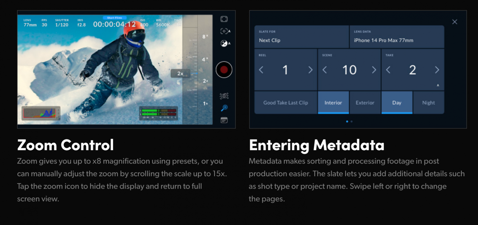 Blackmagic Camera App - Newsshooter