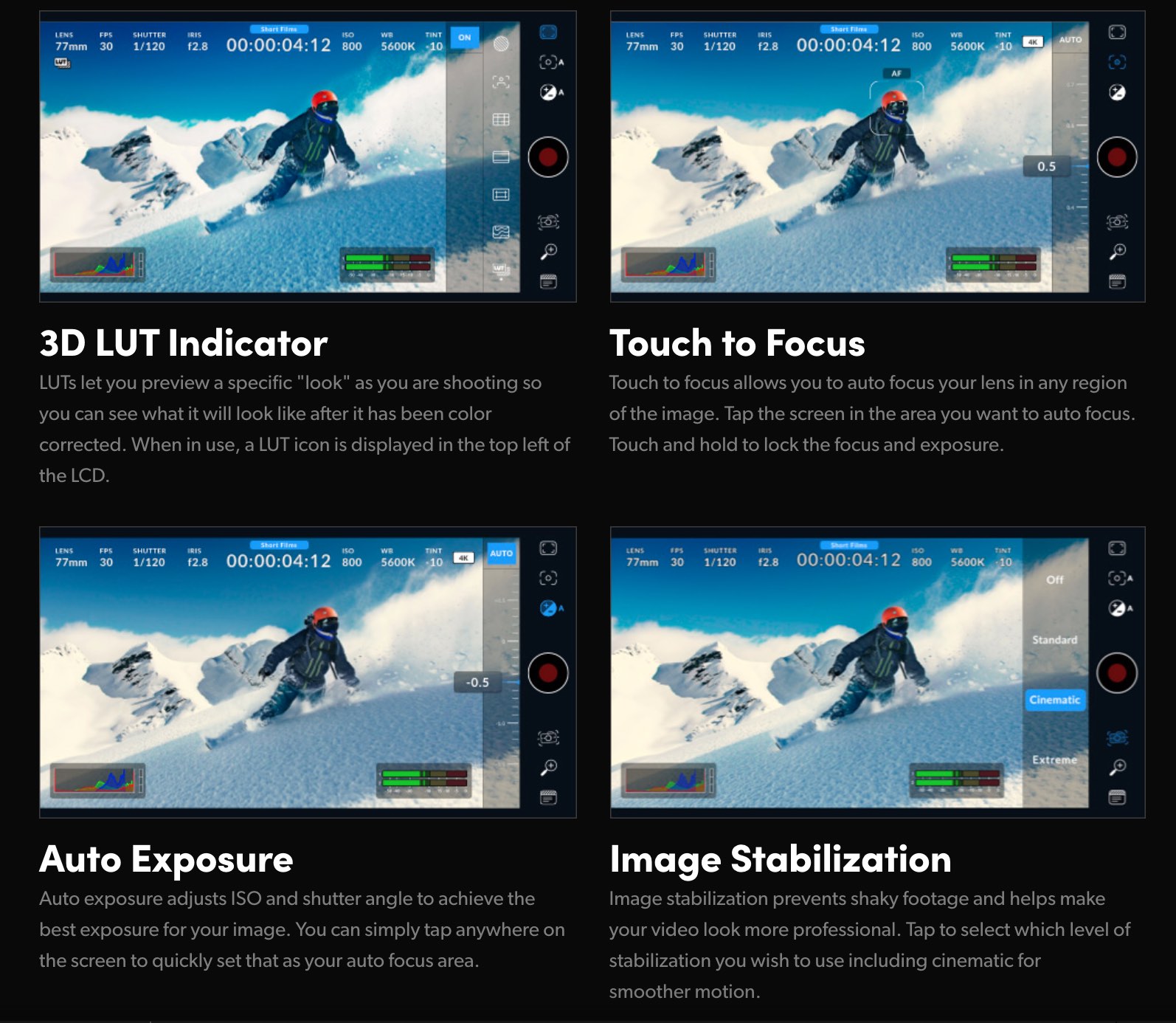 Blackmagic Camera App - Newsshooter