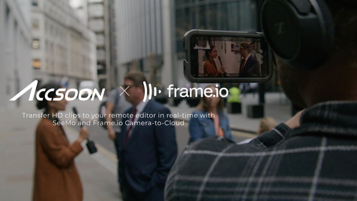 Frame.io Camera to Cloud now available with the Accsoon SeeMo - Newsshooter