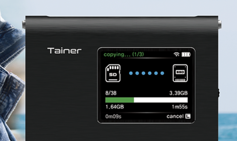 ClouZen Tainer All-in-One Portable Backup Storage Review - Newsshooter