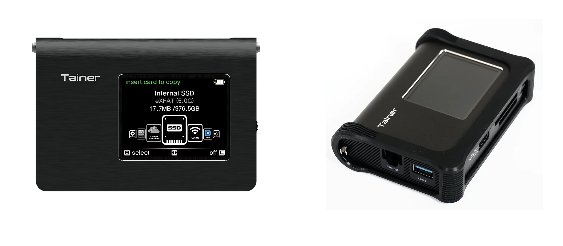 ClouZen Tainer All-in-One Portable Backup Storage Review - Newsshooter