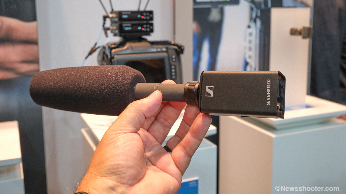 Sennheiser EW-DP SKP plug-on transmitter - Newsshooter