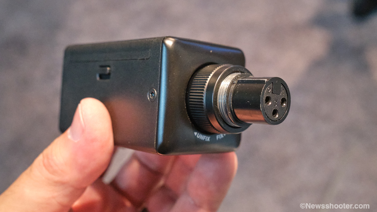 Sennheiser EW-DP SKP plug-on transmitter - Newsshooter