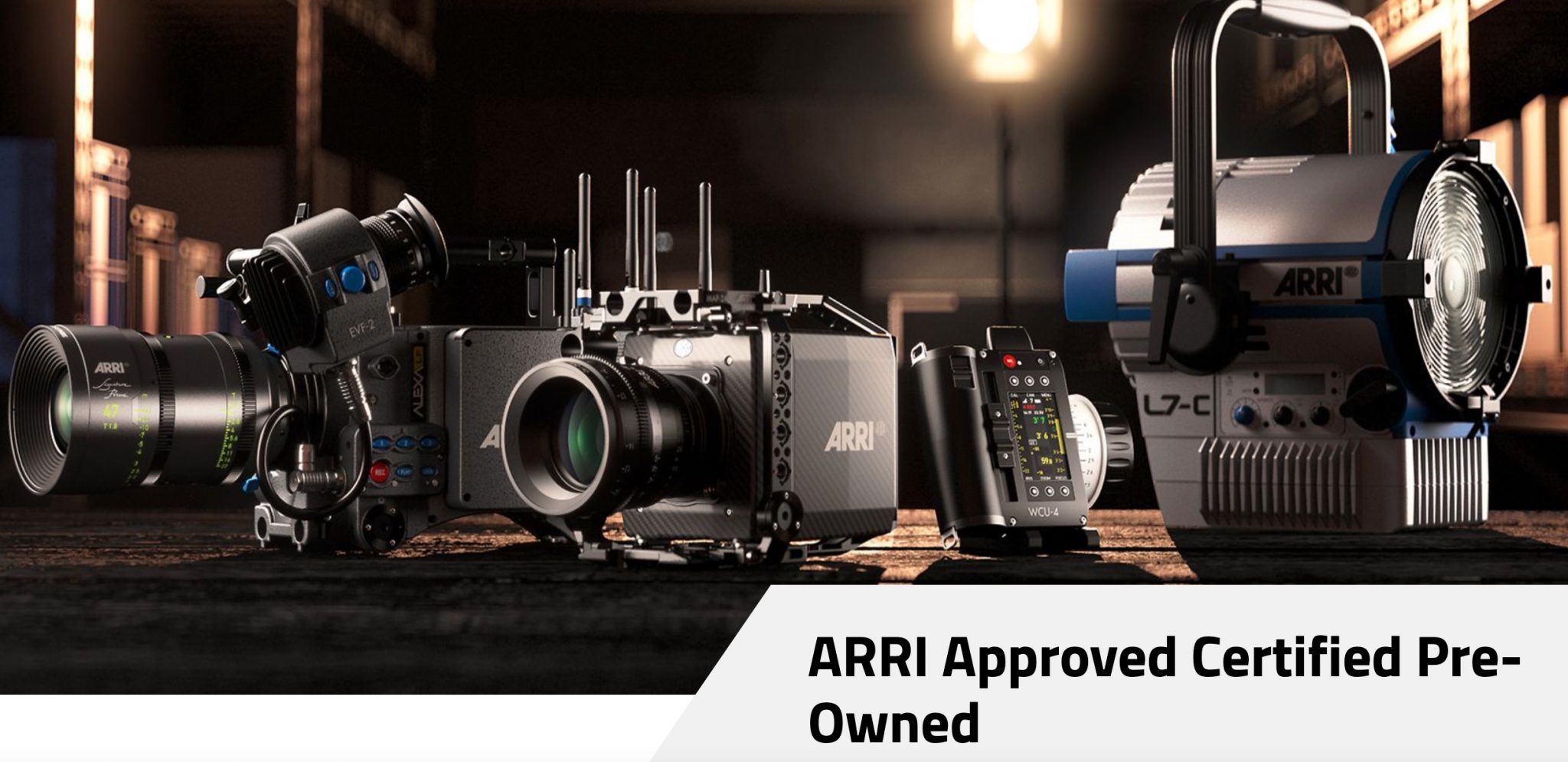 ARRI Certified Pre‑Owned program - Newsshooter
