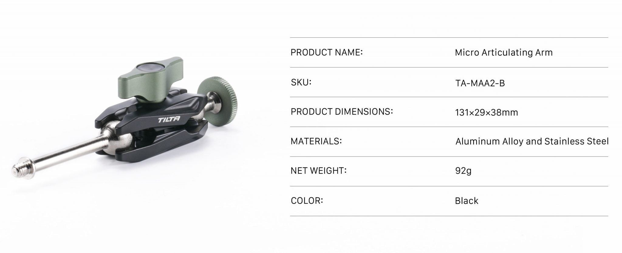 Tilta Pro Articulating Arm & Micro Articulating Arm - Newsshooter