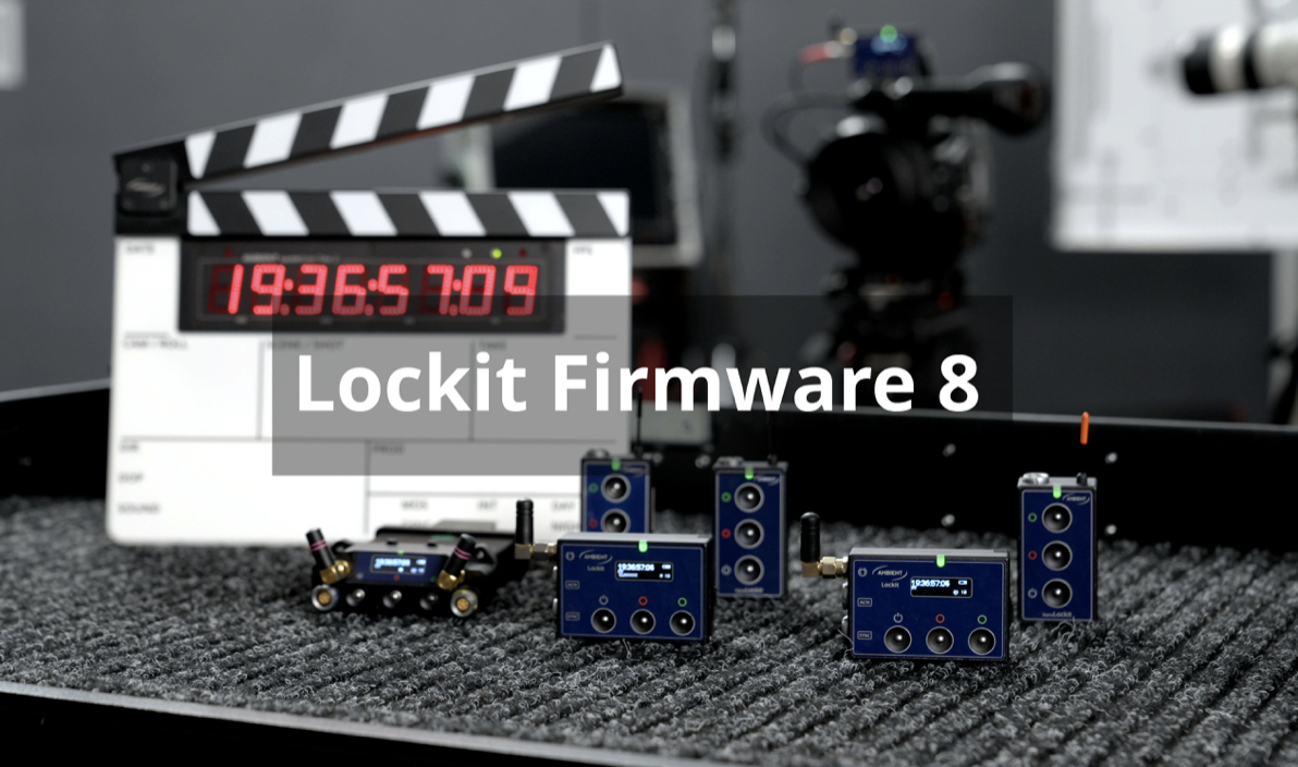 Ambient Lockit Timecode & Sync Family Firmware Updates - Newsshooter