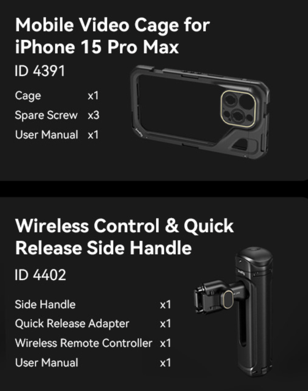 SmallRig Mobile Video Cage for the iPhone 15 Pro Max - Newsshooter