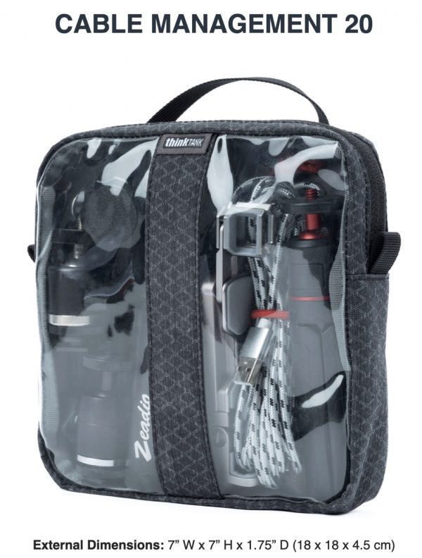 Think Tank Photo Cable Management Pouches - Newsshooter