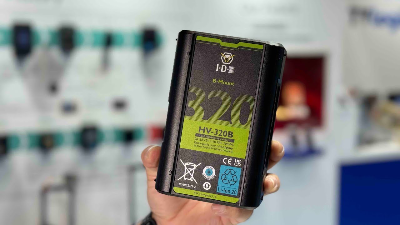 IDX 28V B Mount Batteries with USB C PD Charging - Newsshooter