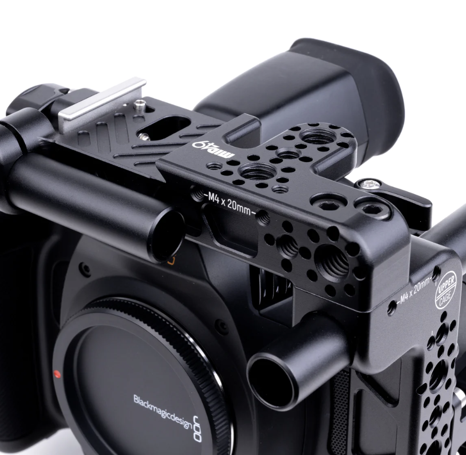 Mid49 Upper Cage for Blackmagic Cinema Camera 6K (Full Frame, Pocket Pro, Pocket G2) - Newsshooter