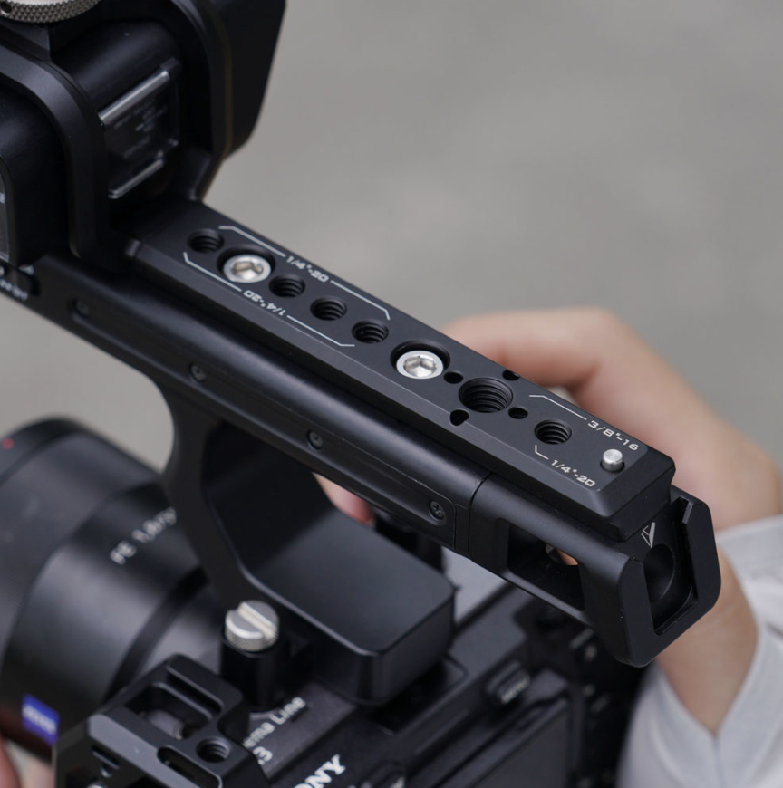 Tilta XLR Extension Bracket for Sony XLR-H1 Top Handle - Newsshooter