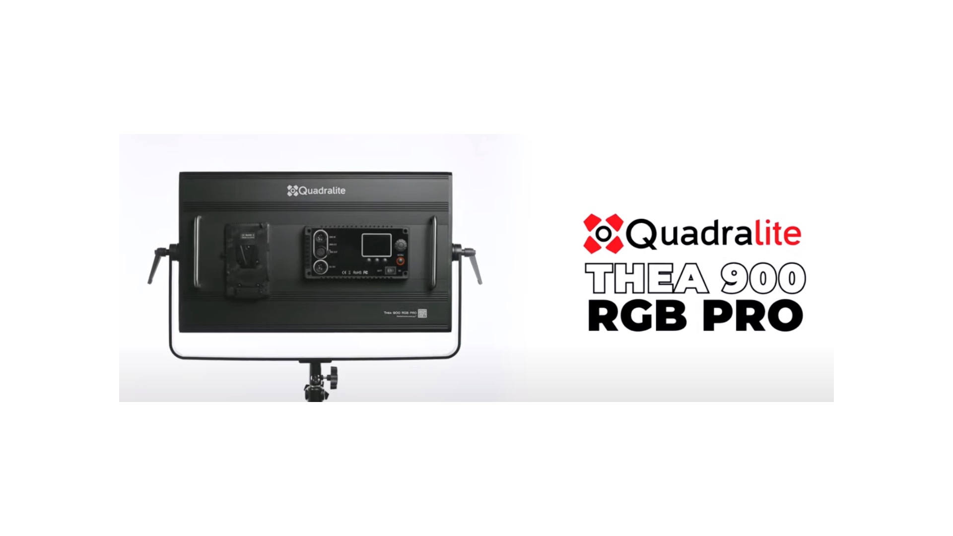 Quadralite Thea 900 RGB PRO LED panel & LED RGB QLTP Pixel series - Newsshooter