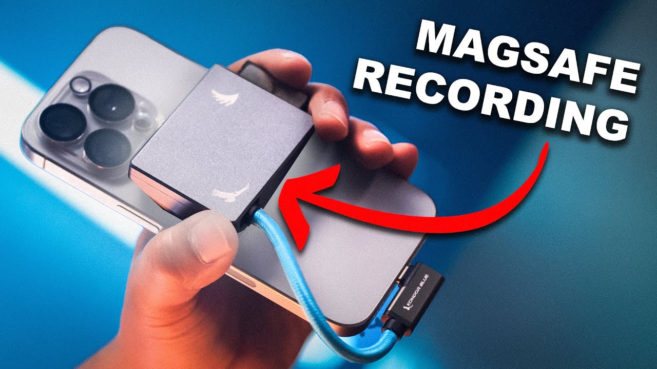 KONDOR BLUE and Angelbird codesign a Recording Module for the iPhone 15 ...