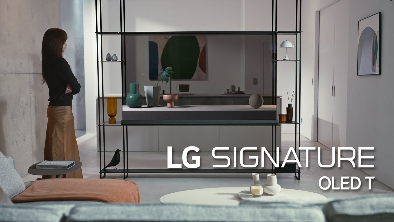 LG SIGNATURE OLED T– World’s First Wireless Transparent OLED TV ...
