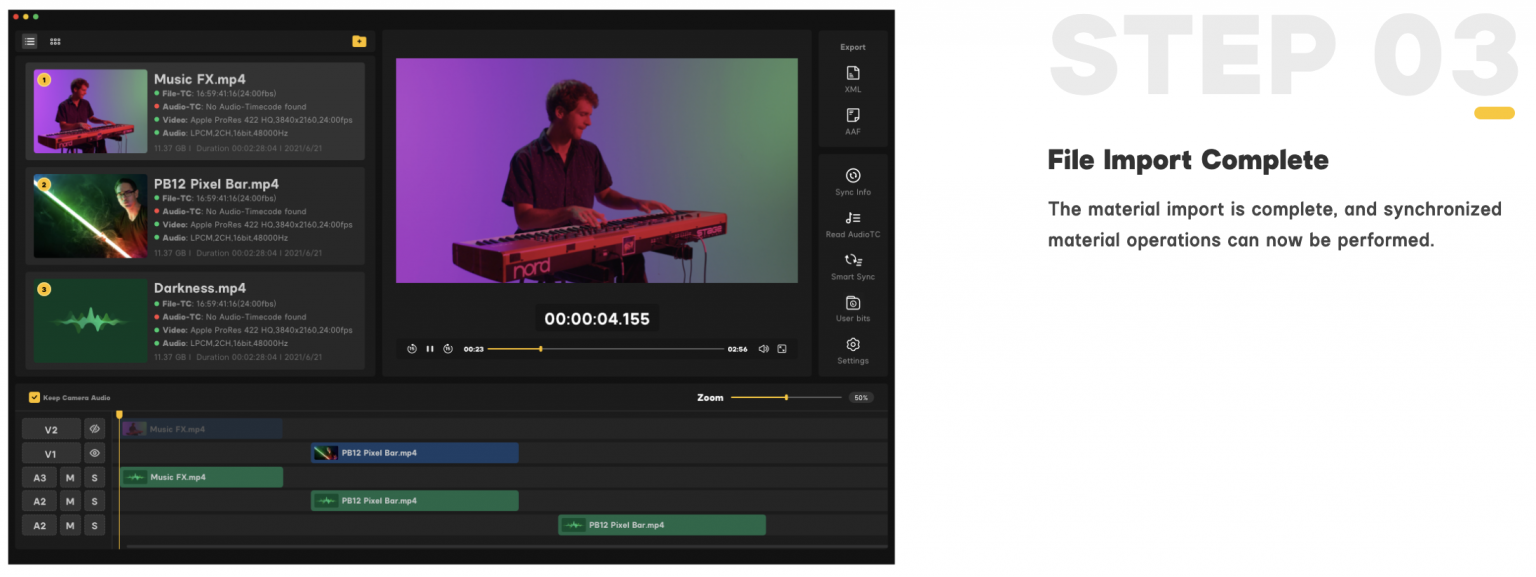 Deity Sidus TC Sync Software - Newsshooter