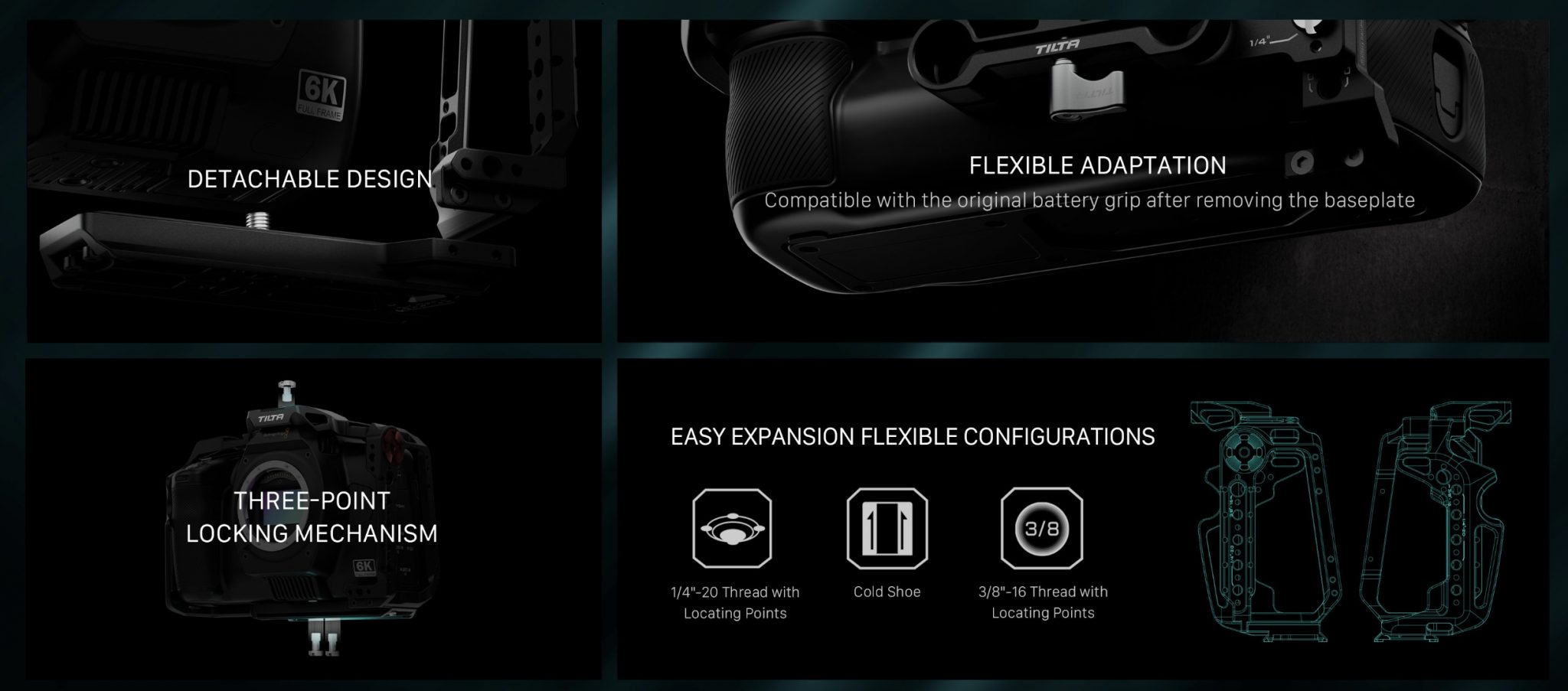 Tilta Redesigned Camera Cage for BMCC 6K - Newsshooter