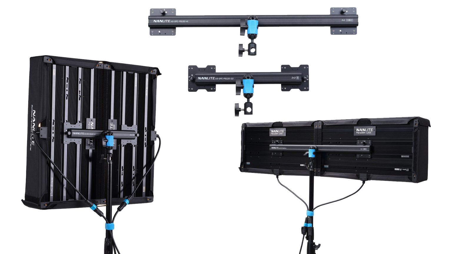 NANLITE PavoSlim 60C & 120C Dual-Panel Coupler Kit - Newsshooter