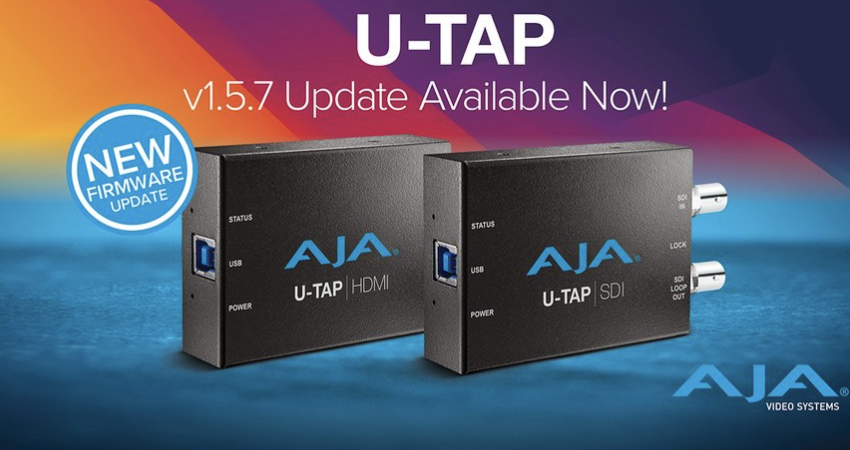 AJA U-TAP v1.5.7 - Newsshooter