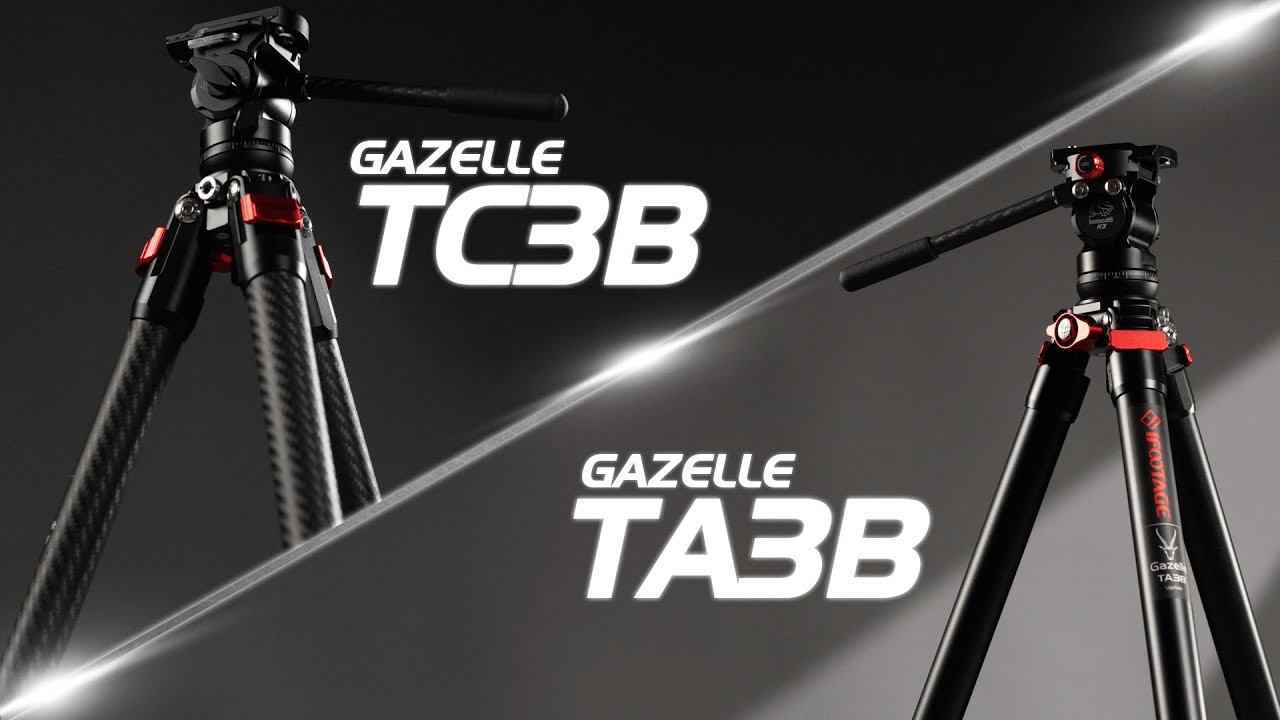 iFootage highly portable Gazelle TA3B and TC3B Tripods - Newsshooter