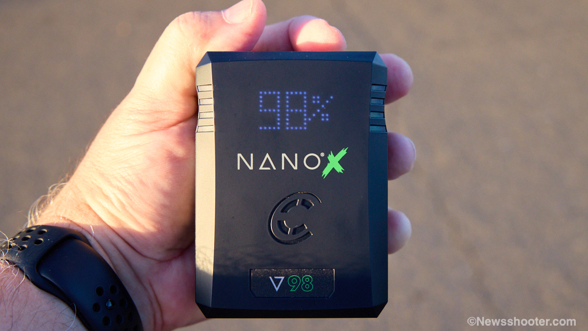 NANO X in the sun - Newsshooter