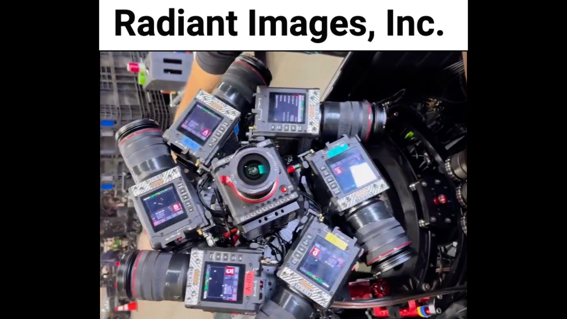 Sense9 20K resolution camera array system by Radiant Images - Newsshooter