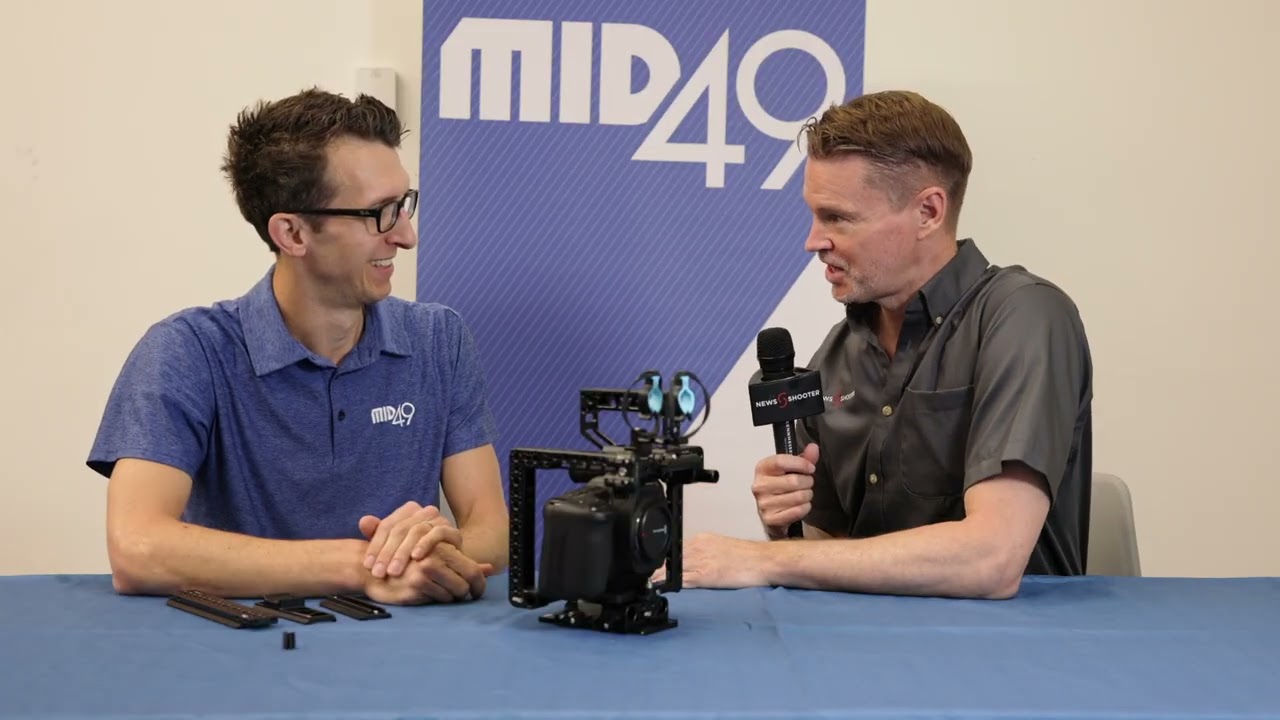 MID49 Right Side Bracket, Microphone Shock Mount, & plans for the Blackmagic PYXIS 6K & URSA 12K ...