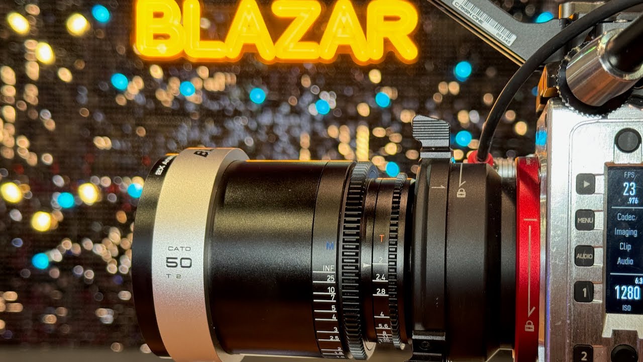 Blazar lens Cato 2x Anamorphic Series First Look - Newsshooter