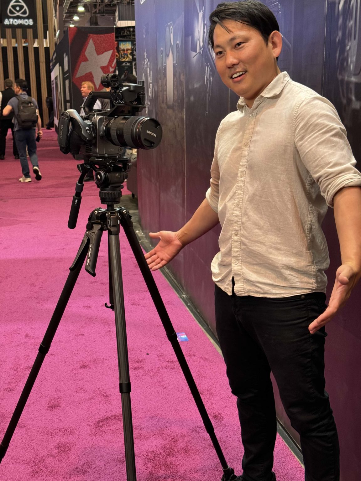 SmallRig x Potato Jet Tribex Hydraulic Carbon Fiber Tripod - Newsshooter