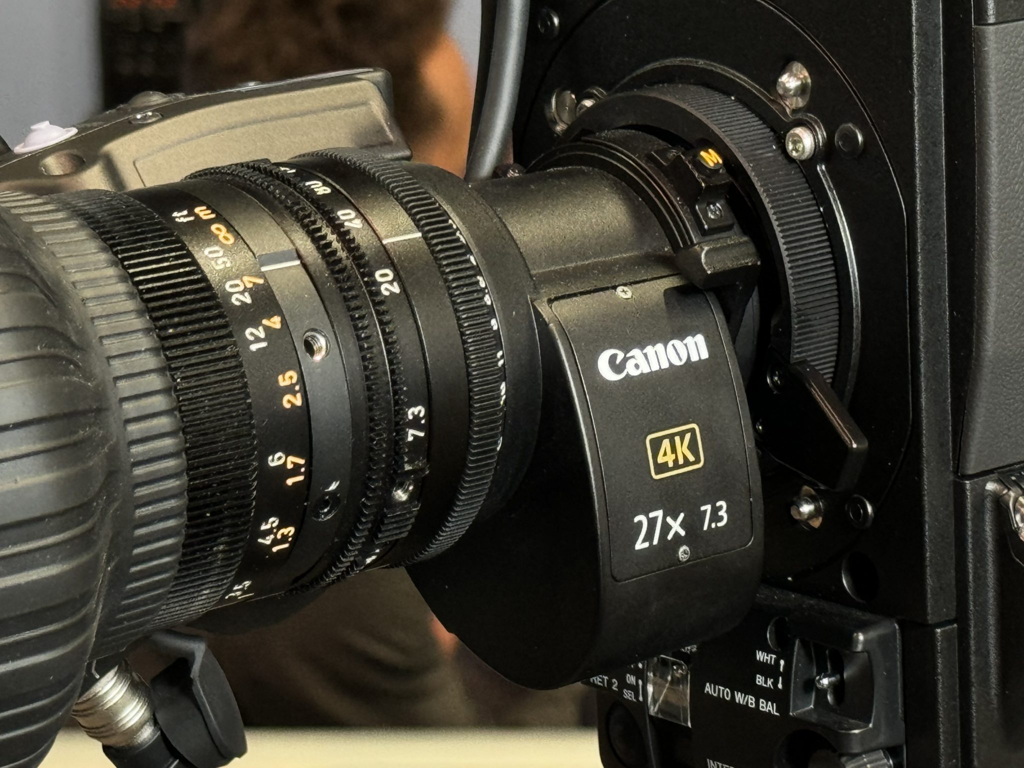 Canon CJ27ex7.3B– 2/3” ENG lens with a 27x optical zoom first look ...