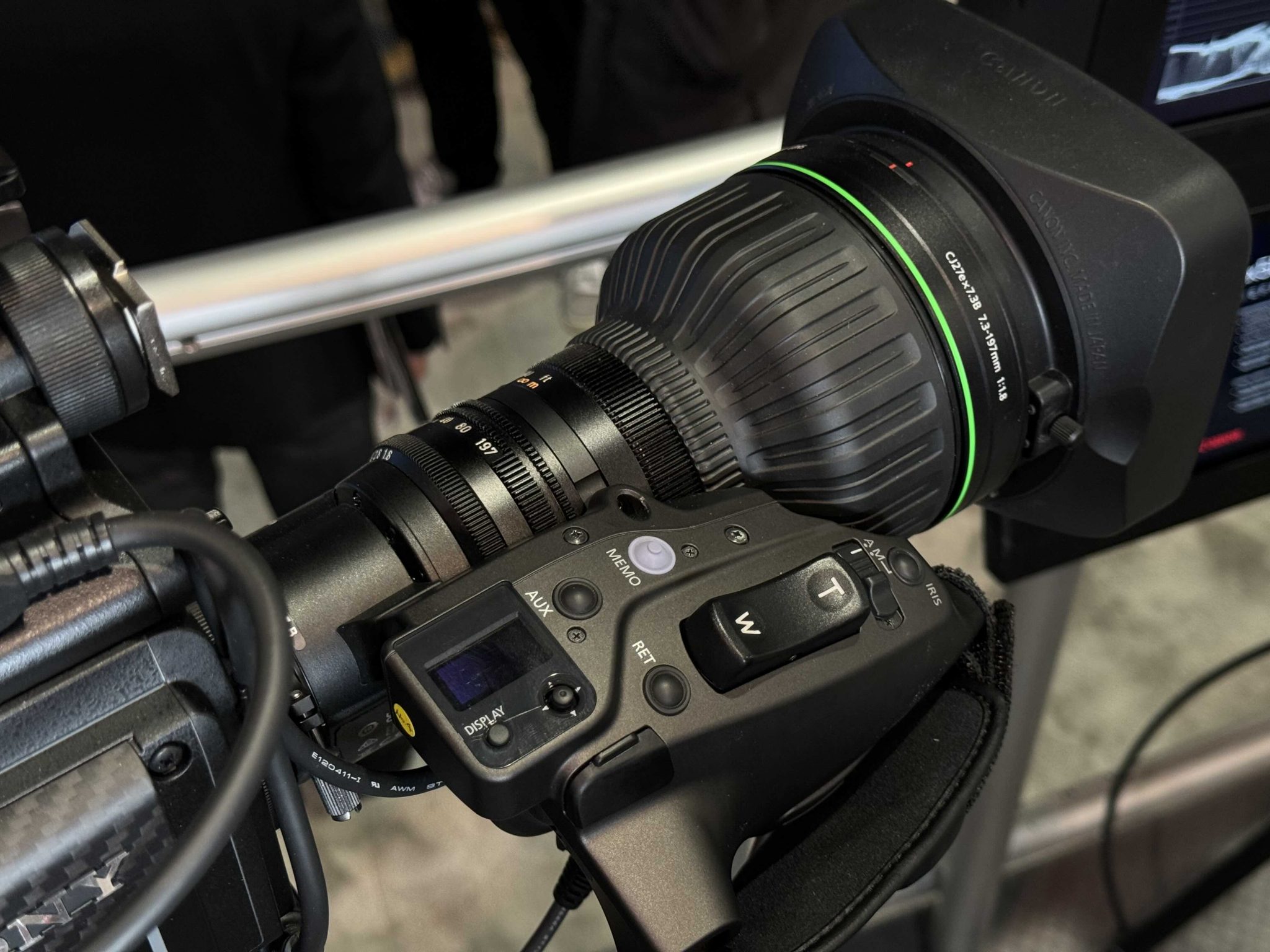 Canon CJ27ex7.3B– 2/3” ENG lens with a 27x optical zoom first look ...