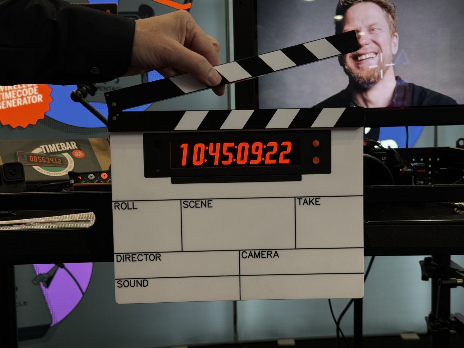 Tentacle Sync Wireless Timecode Slate - Newsshooter
