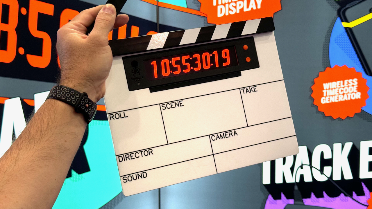 Tentacle Sync Wireless Timecode Slate - Newsshooter