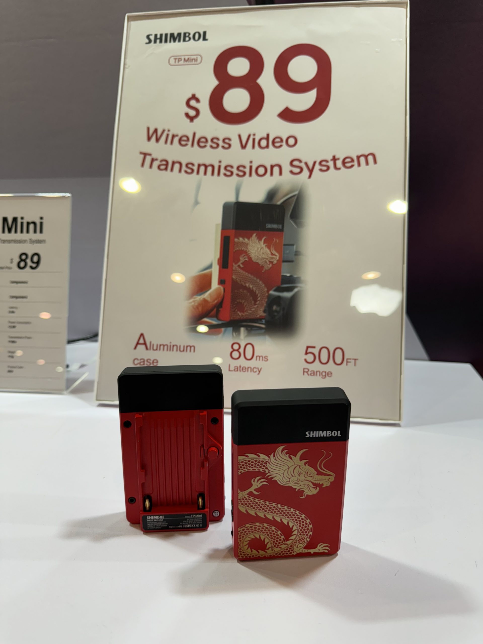 SHIMBOL TP Mini– a wireless TX & RX system for $89 USD - Newsshooter