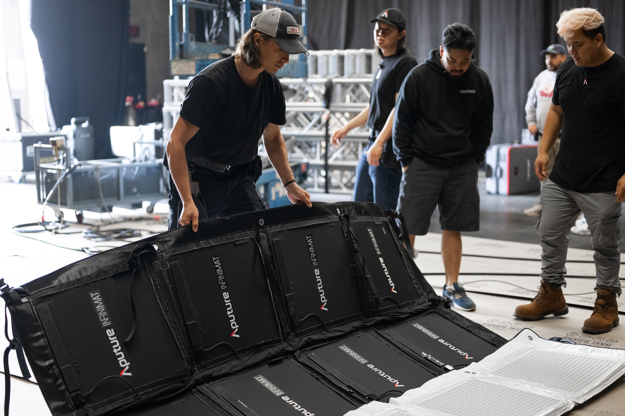 Aputure releases INFINIMAT mat lighting system - Newsshooter