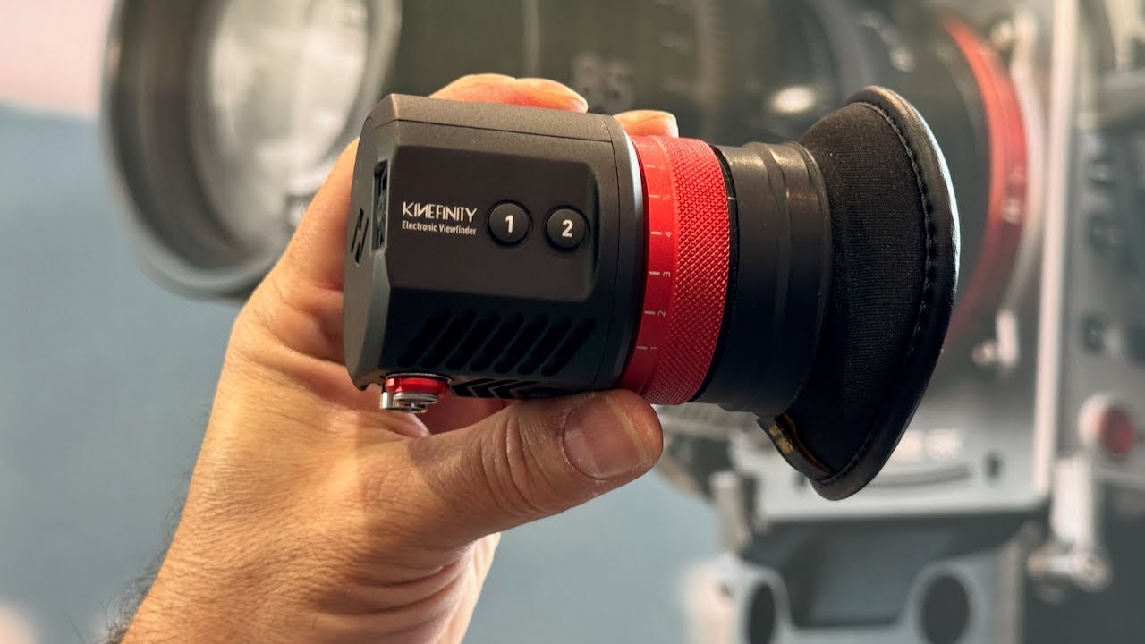Kinefinity Universal Electronic Viewfinder First Look - Newsshooter