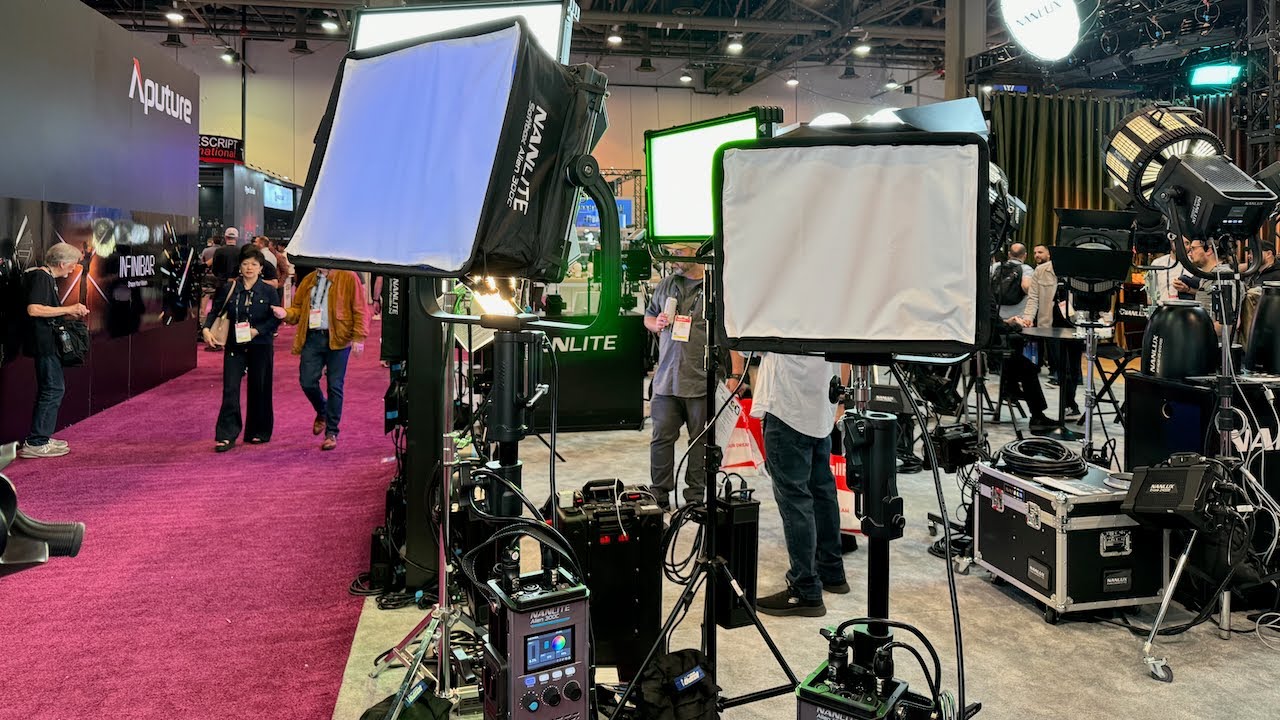 NANLITE Alien 150C & 300C First Look - Newsshooter