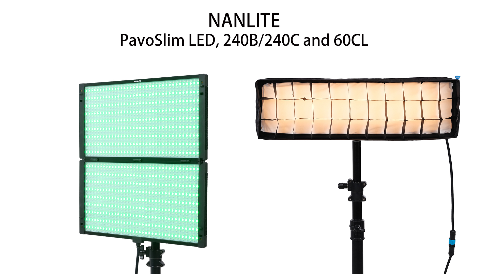 NANLITE Expands PavoSlim lineup with 240B, 240C and 60CL - Newsshooter