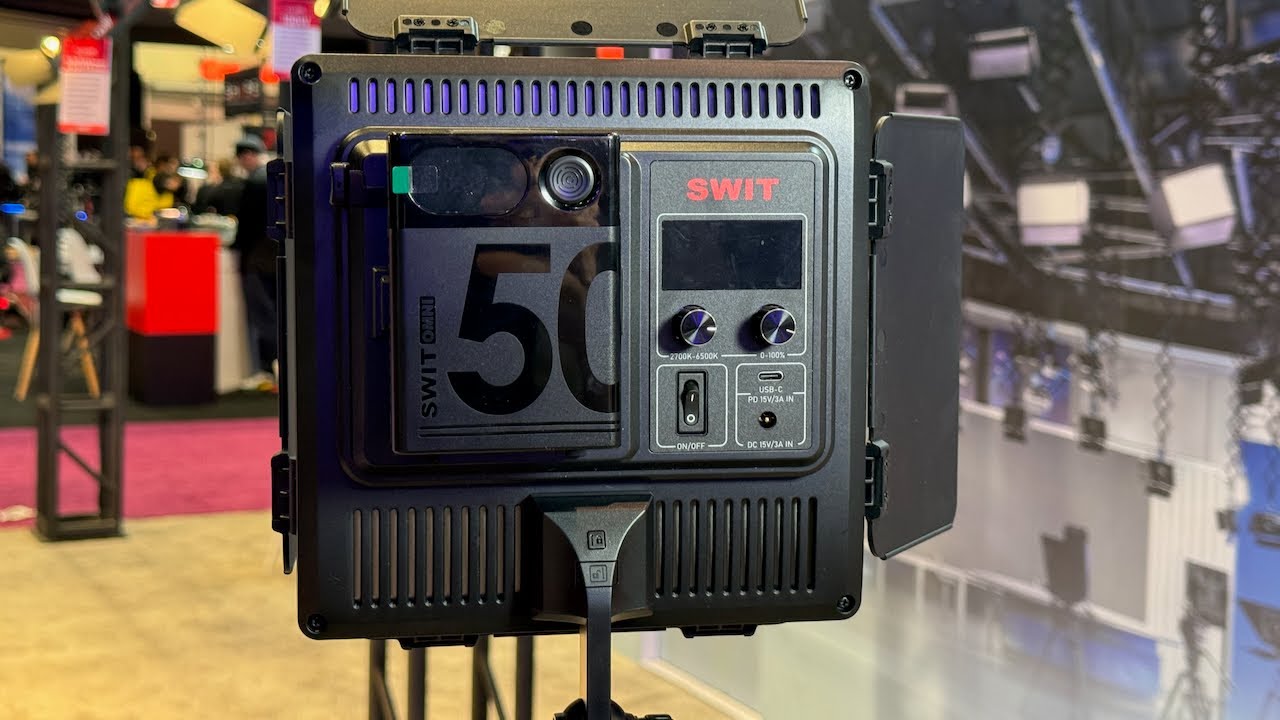 SWIT CL40D 40W Ultra Portable Bi-color Panel Light - Newsshooter