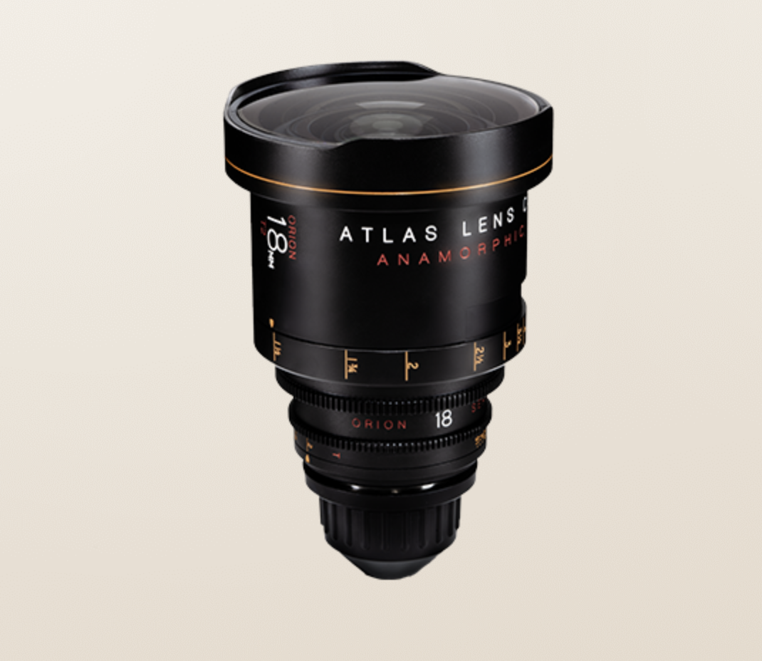 Atlas Lens Co. 18mm, 135mm, & 200mm Orion 2x anamorphic lenses ...